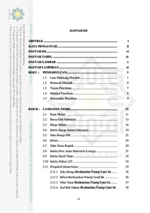 PENGARUH TINGKAT SUKU BUNGA SBI, TINGKAT INFLASI, NILAI TUKAR RUPIAH ...